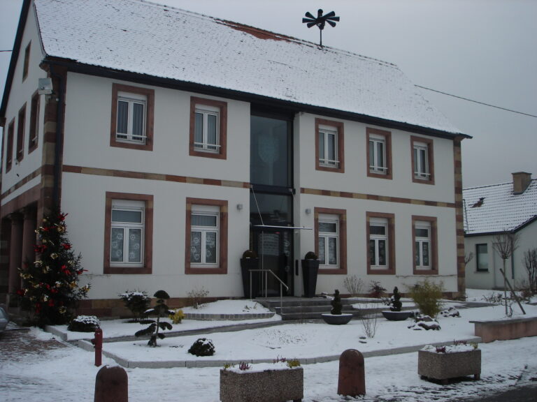 La mairie de Fort-Louis - Commune de Fort-Louis